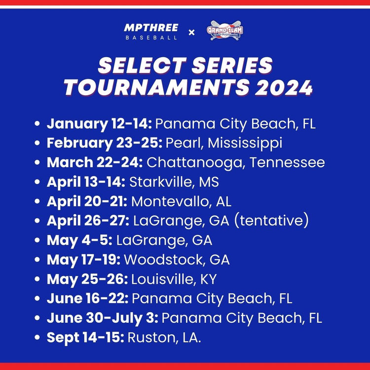 THE 2024 SELECT SERIES TOURNAMENTS – mpthreebaseball.com